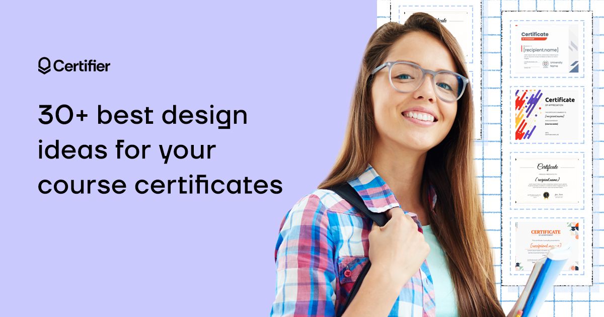 30+ Best Certificate Design Ideas for Your Online Course
