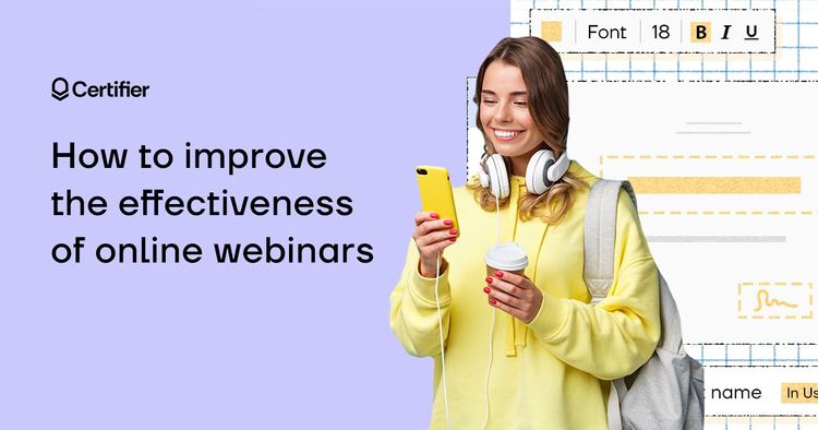 Webinar certification guides and best practices | Certifier Blog