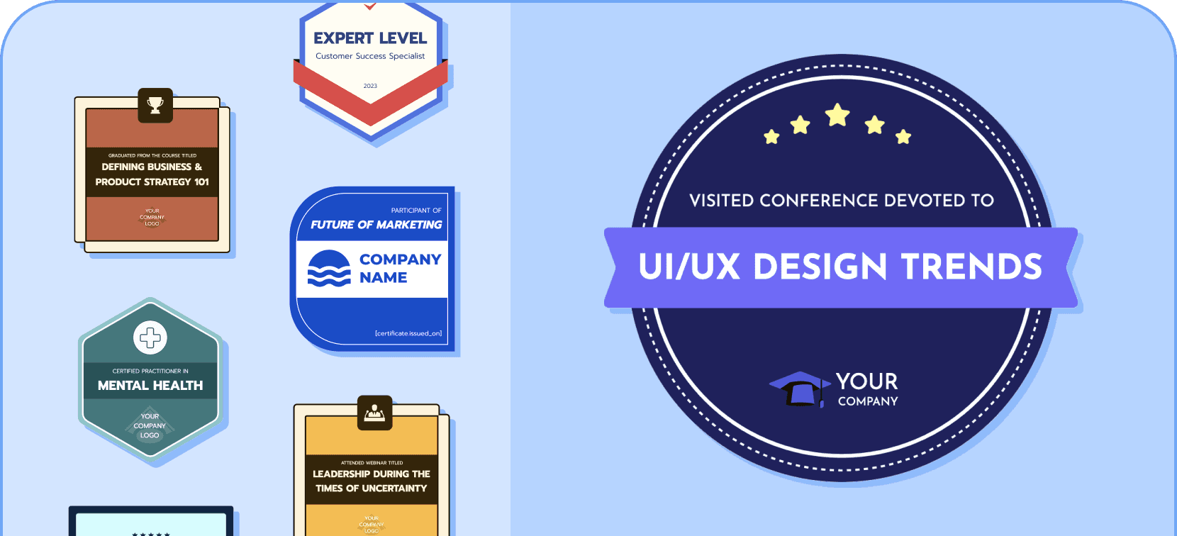 Customizable Certificate Templates Online | Certifier - Versatile & Easy