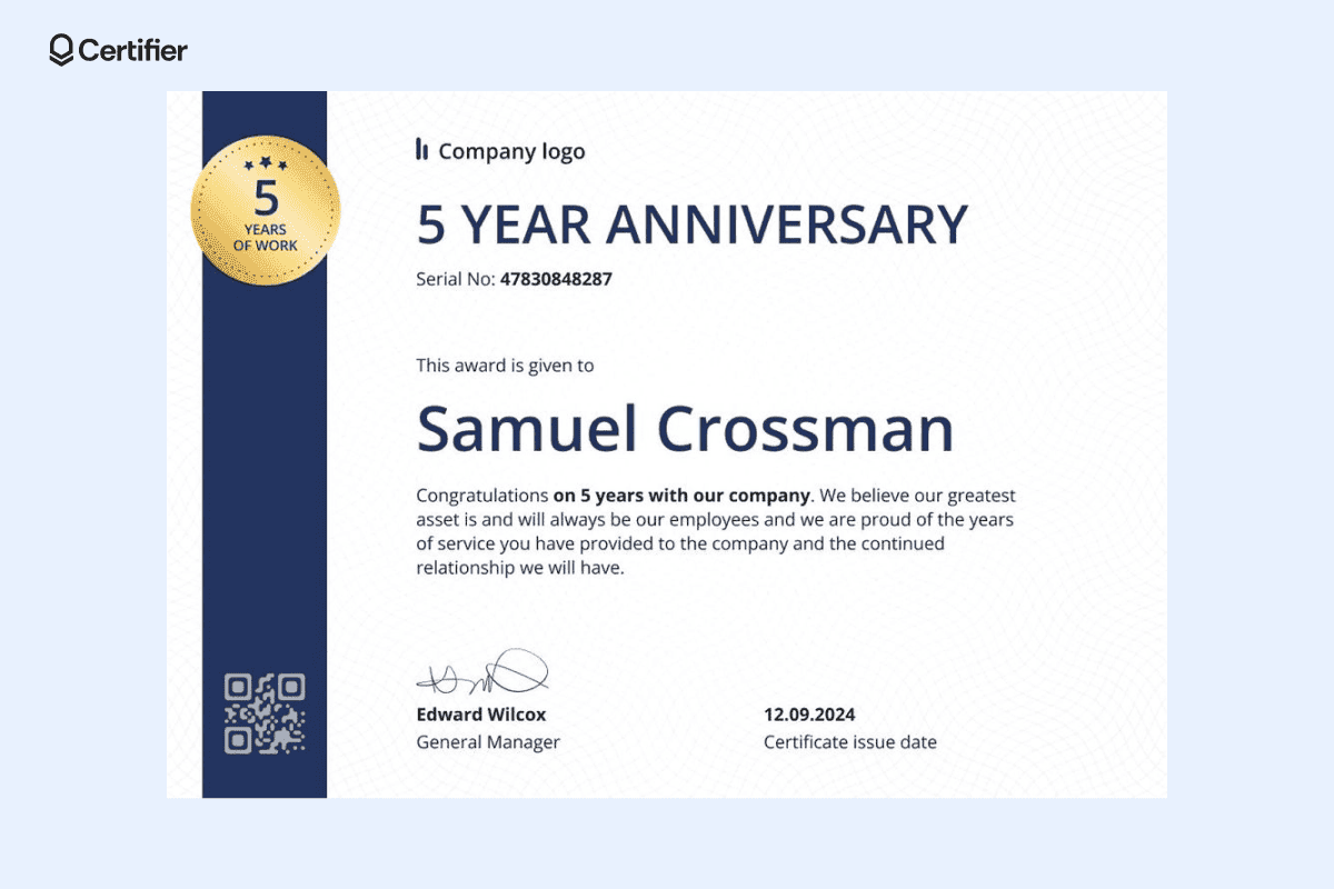 25+ Free Certificate Examples to Get You Started